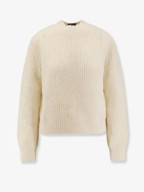 A.p.c. Ribbed Knit Alpaca Blend Sweater - Multicolor