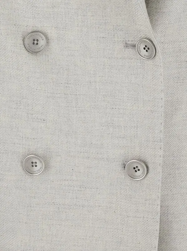 Tagliatore Jasmine Silk Wool Jacket - White