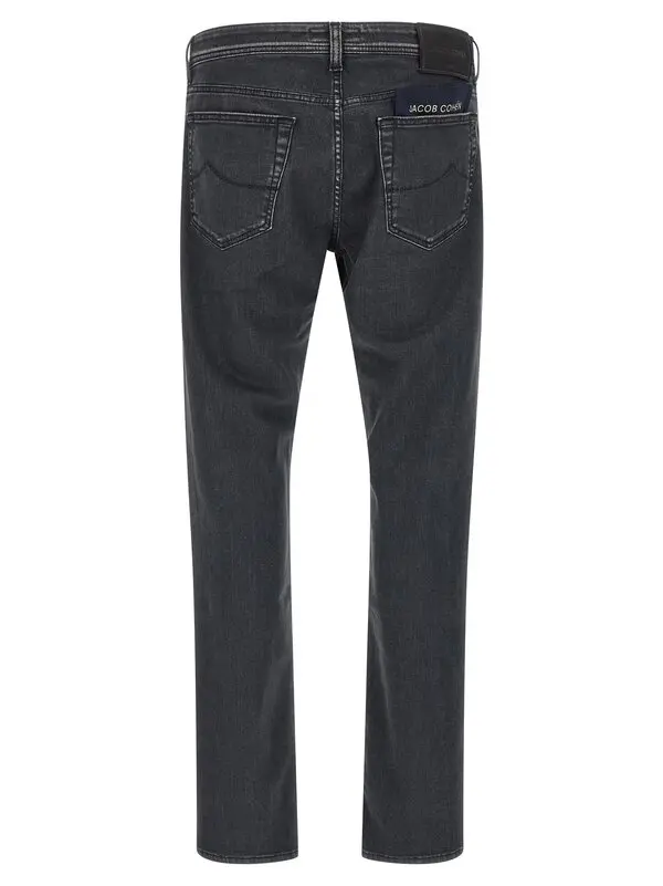 JACOB COHЁN Bard Stonewashed Straight Leg Jeans