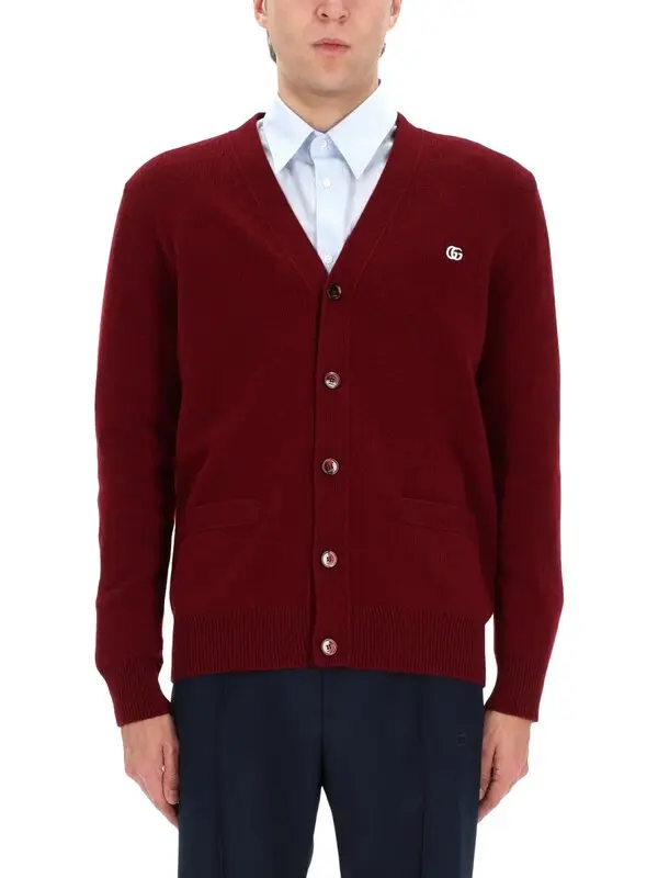 Gucci Cardigan With Logo