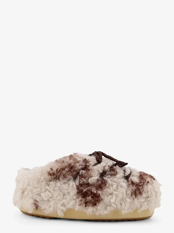 Moon Boot Faux Fur Low Sandals - Multicolor