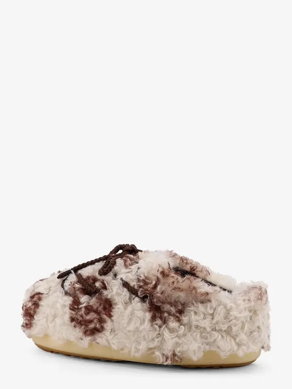 Moon Boot Faux Fur Low Sandals - Multicolor