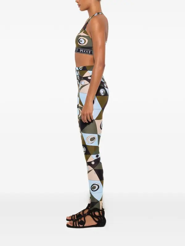 Emilio Pucci Printed Bralette - Multicolor