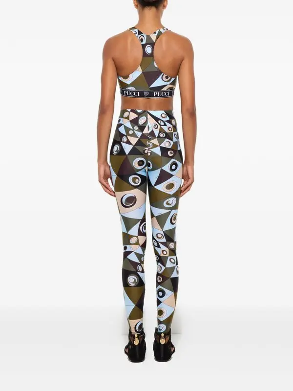 Emilio Pucci Printed Bralette - Multicolor