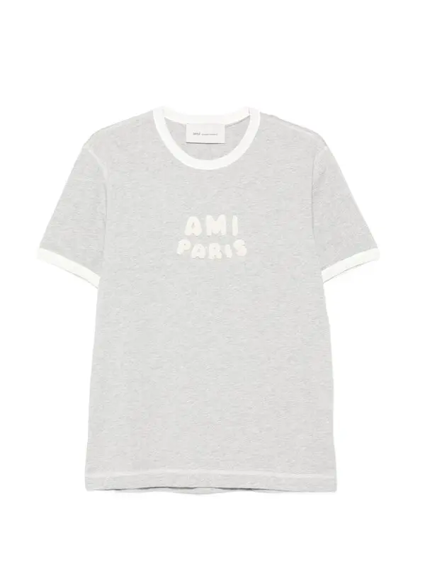 AMI Paris Logo Cotton T-shirt