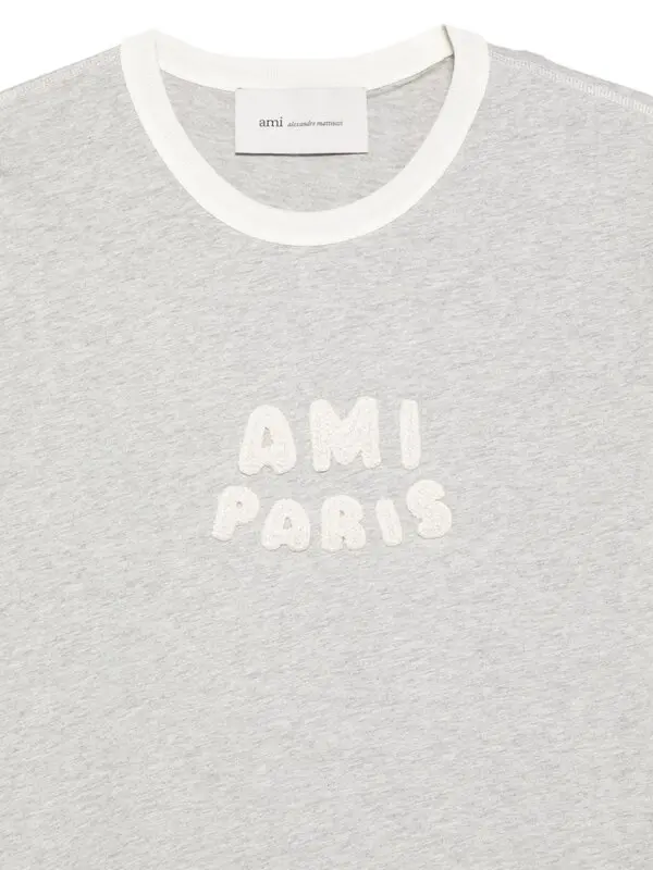 AMI Paris Logo Cotton T-shirt