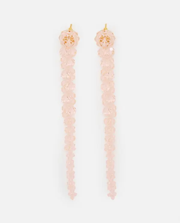 Simone Rocha Crystal Drop Earrings - Multicolor