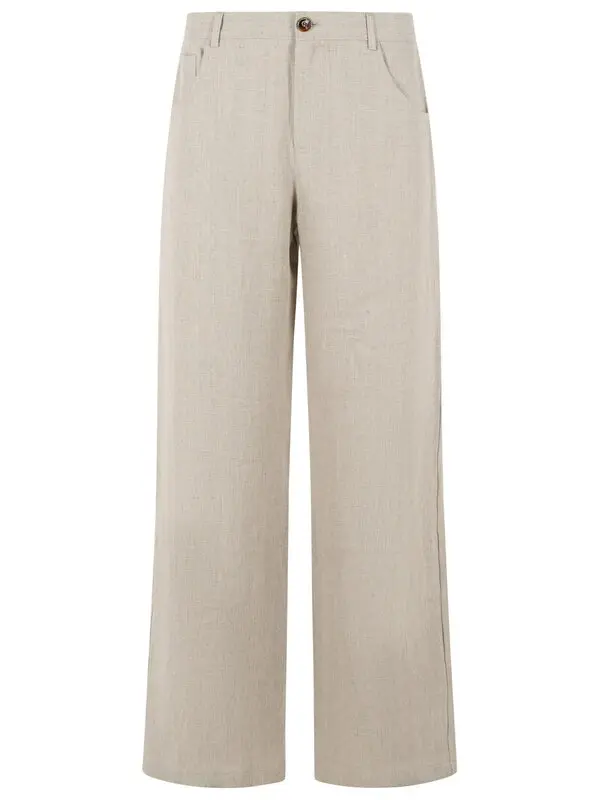 Séfr Arno Wide Leg Linen Pants