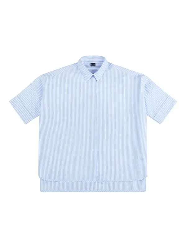 FAY Striped Cotton Shirt - Multicolor