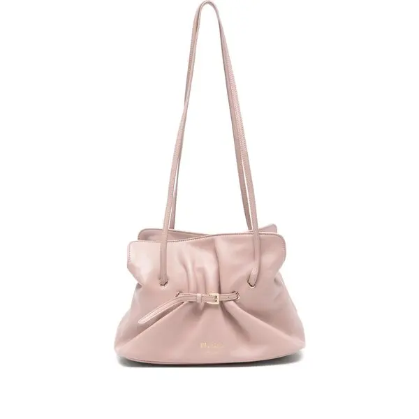 Prada Gathered Detail Shoulder Bag - Pink