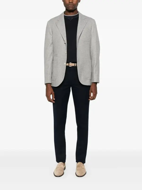 Brunello Cucinelli Cotton Chino Trousers