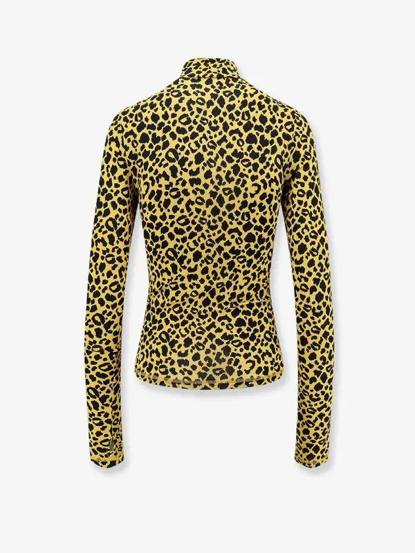 Coperni Animal Print Viscose Top