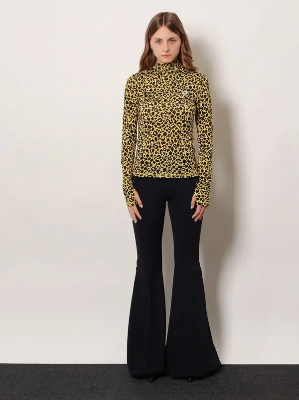 Coperni Animal Print Viscose Top - Multicolor