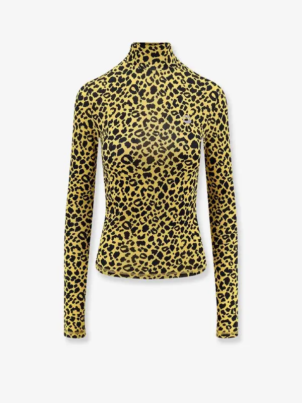 Coperni Animal Print Viscose Top - Multicolor