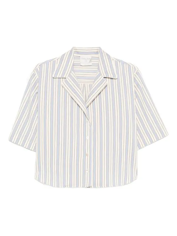 FORTE_FORTE Striped Shirt - Multicolor