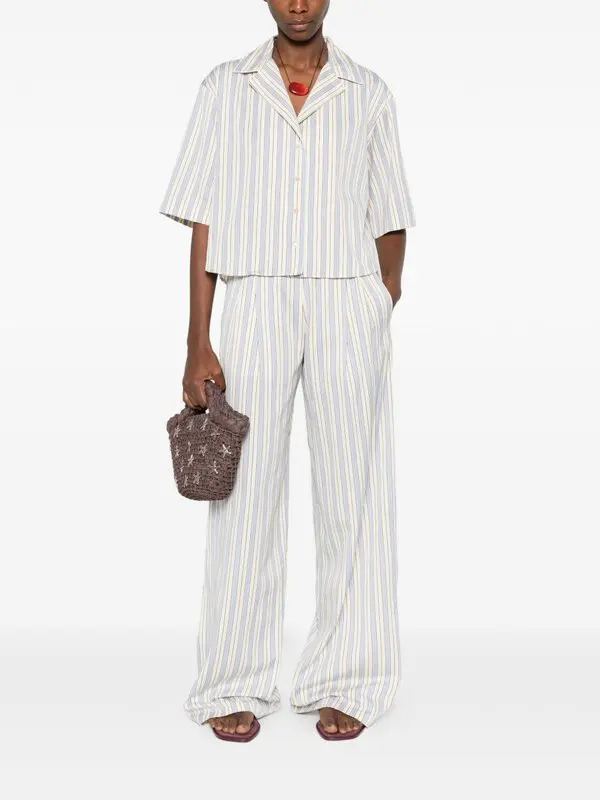 FORTE_FORTE Striped Shirt - Multicolor
