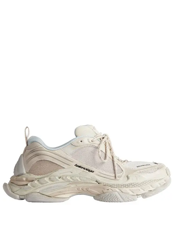 Balenciaga Triple S.2 Distressed Mesh Sneakers - Multicolor
