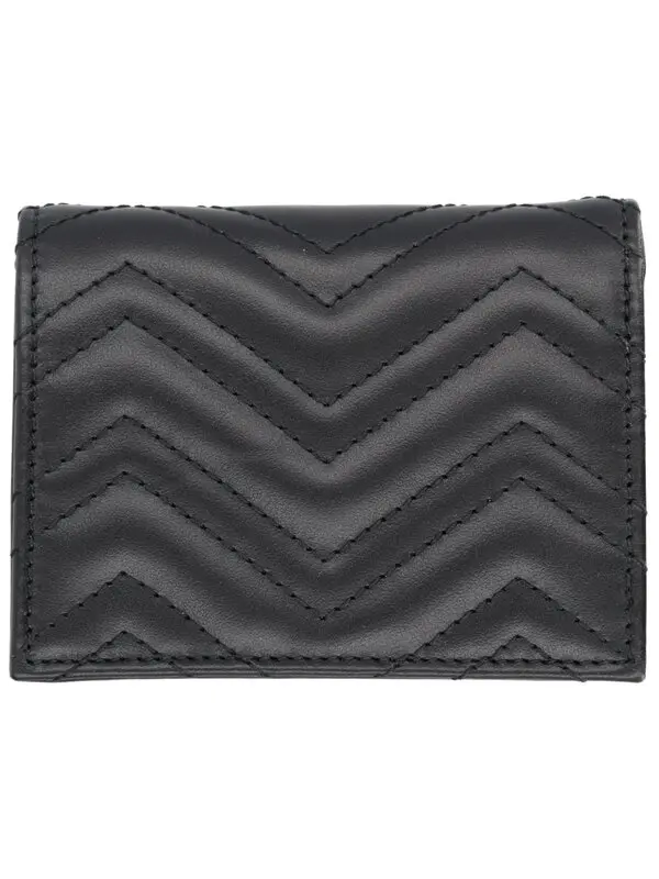 Gucci Gg Marmont Wallet - Black