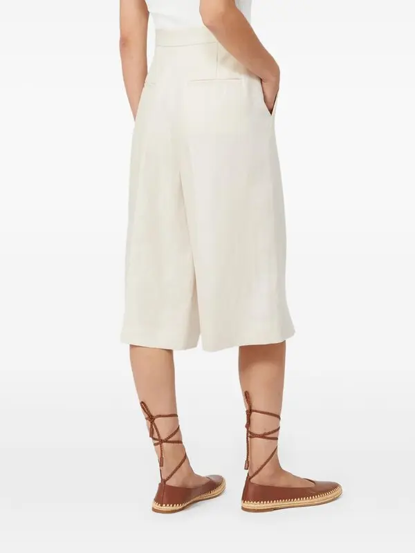 Max Mara Linen Tailored Trousers - Multicolor