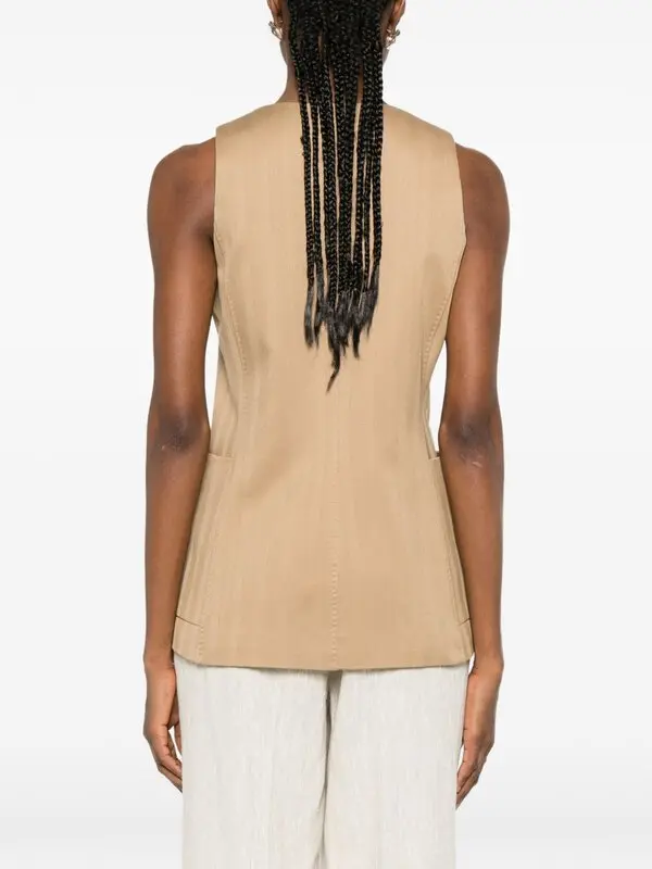 Max Mara Cotton Vest - Multicolor