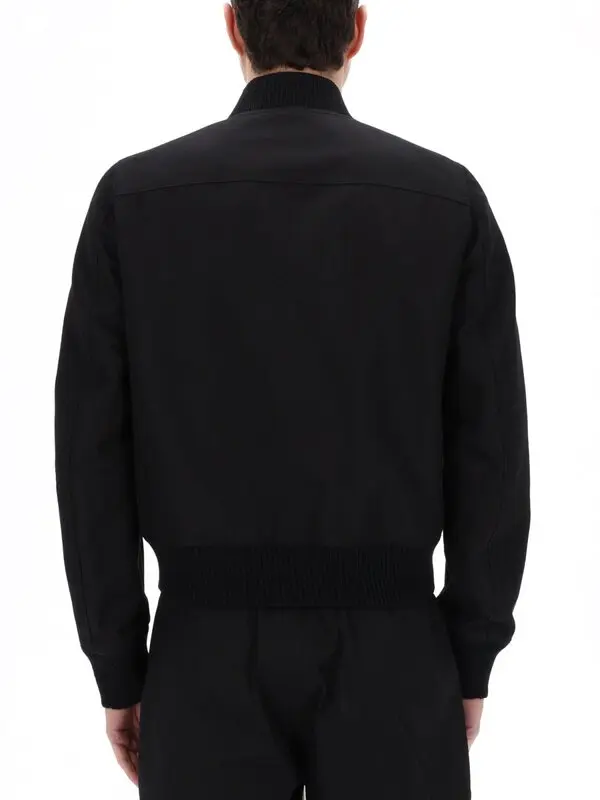 Rick Owens Heizer Flight Jacket - Black