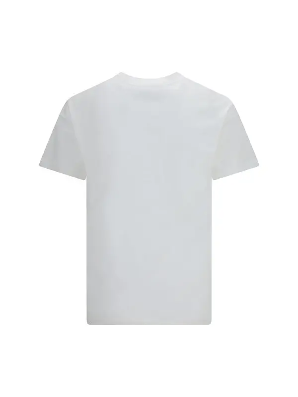 Valentino Garavani Cotton T-shirt With Vgold - White