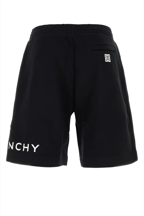 Givenchy Cotton Shorts With Logo Detail - Multicolor