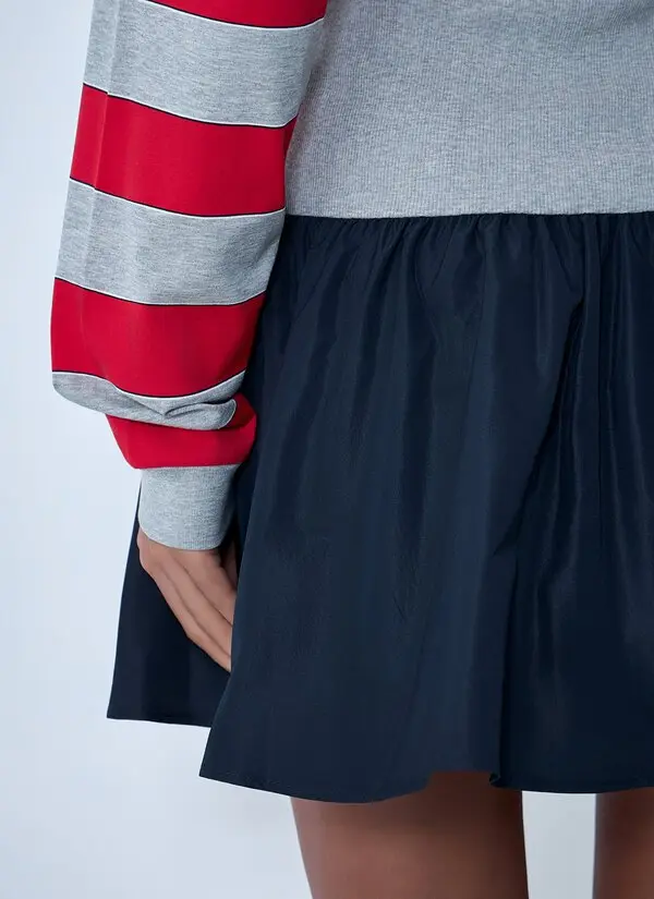 Miu Miu Gathered Mini Skirt