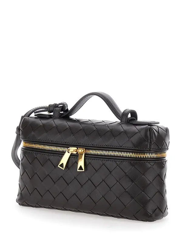 Bottega Veneta Intreccio Leather Vanity Case - Multicolor