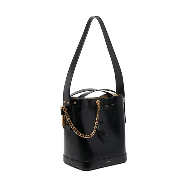 Versace Small Pivot Bucket Bag