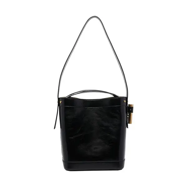 Versace Small Pivot Bucket Bag - Gold