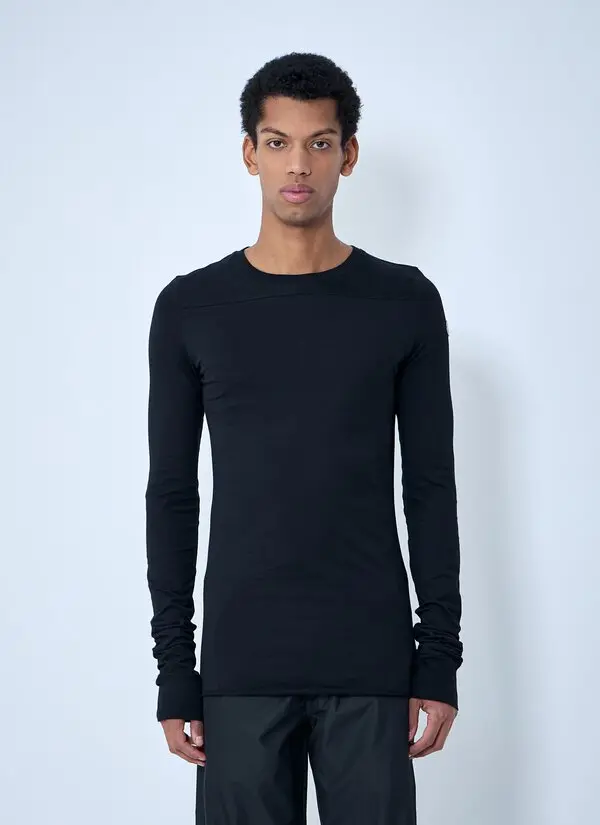 Moncler Rick Owens Girders Long Sleeve T-shirt - Black