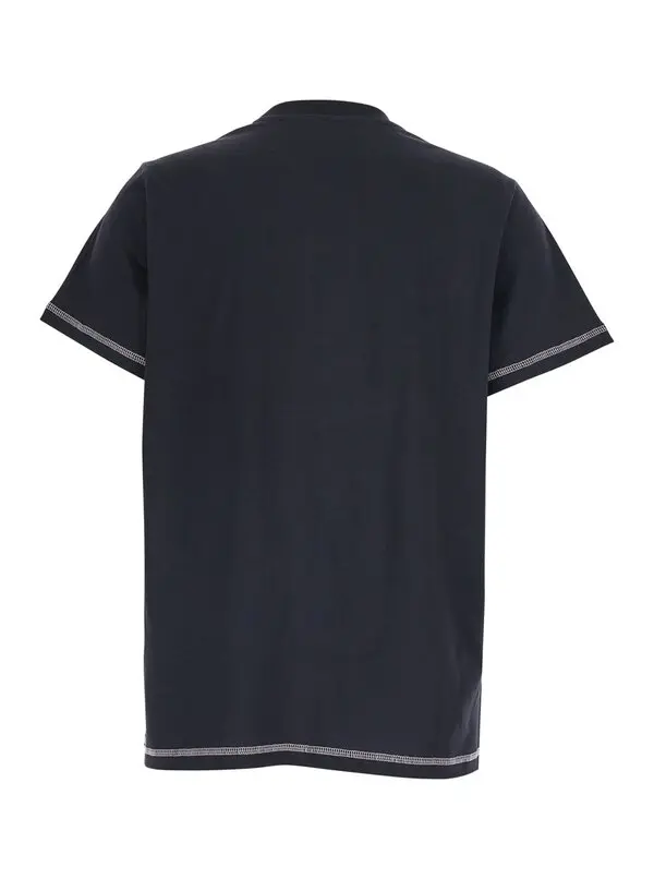 GANNI Cotton Jersey Raspberry Print T-shirt - Multicolor