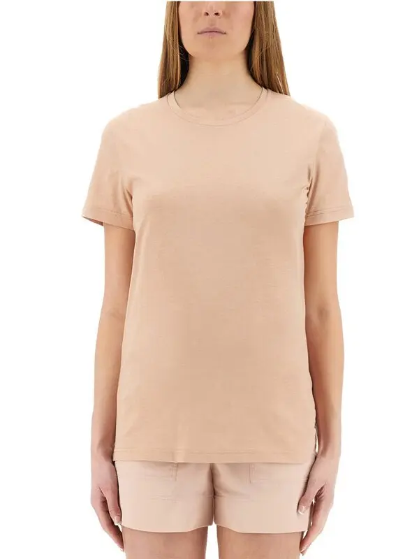 Moncler T-shirt With Logo - Pink