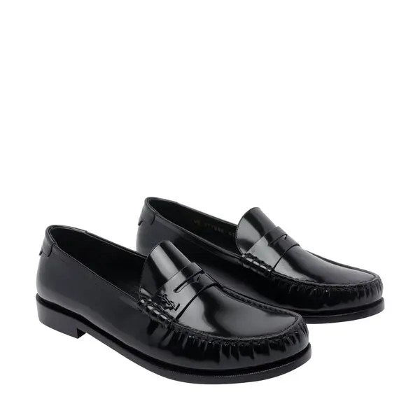 Saint Laurent Calf Leather Loafers