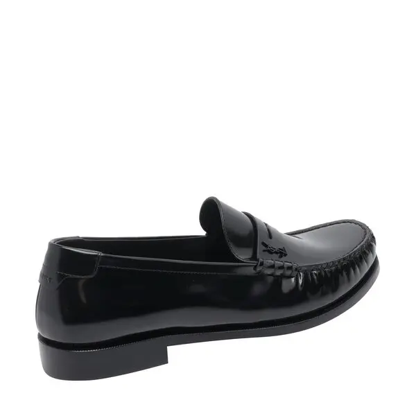 Saint Laurent Calf Leather Loafers