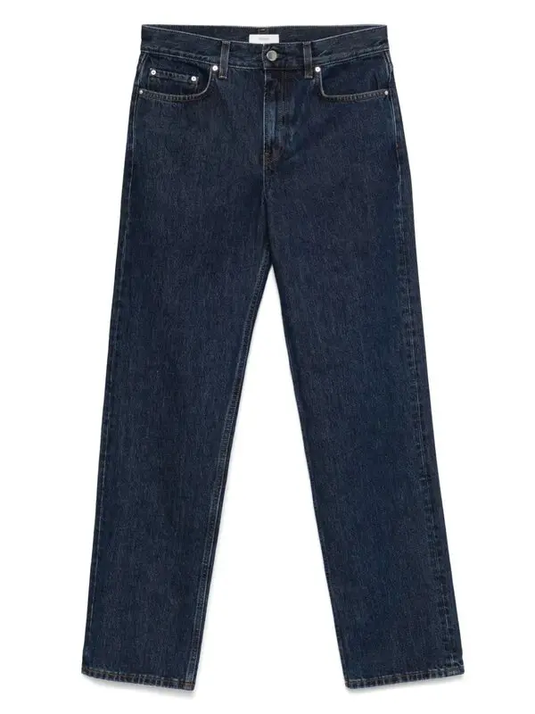 TOTEME Jeans With Logo Application - Blue