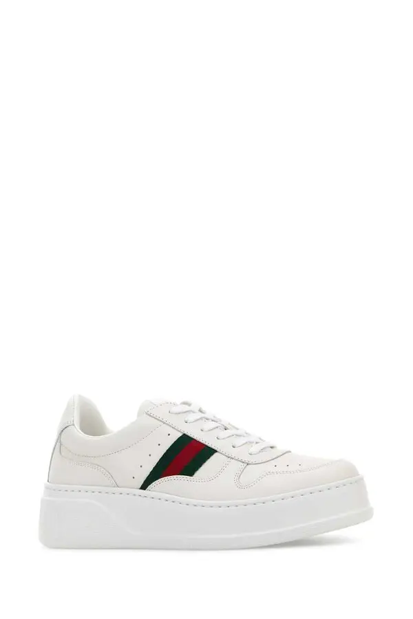 Gucci Calfskin Leather Sneakers