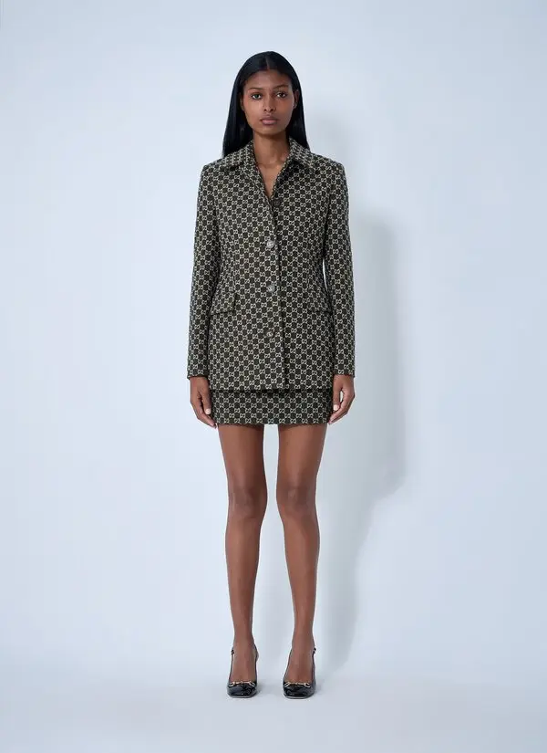 Gucci Gg Bouclé Jacket