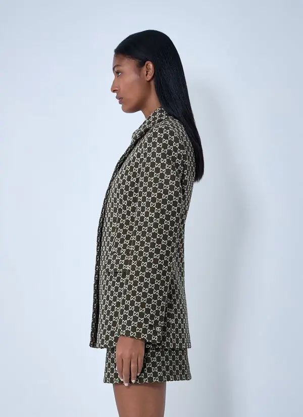 Gucci Gg Bouclé Jacket