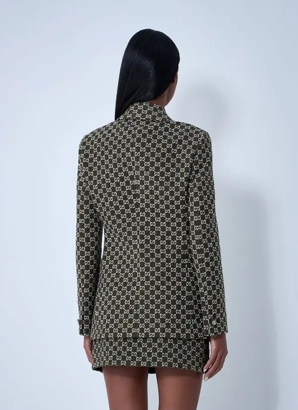 Gucci Gg Bouclé Jacket