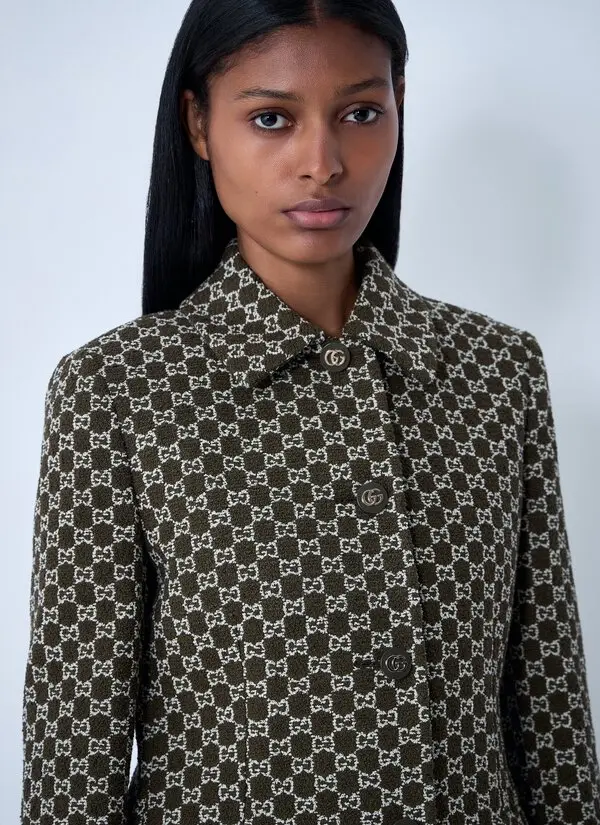 Gucci Gg Bouclé Jacket