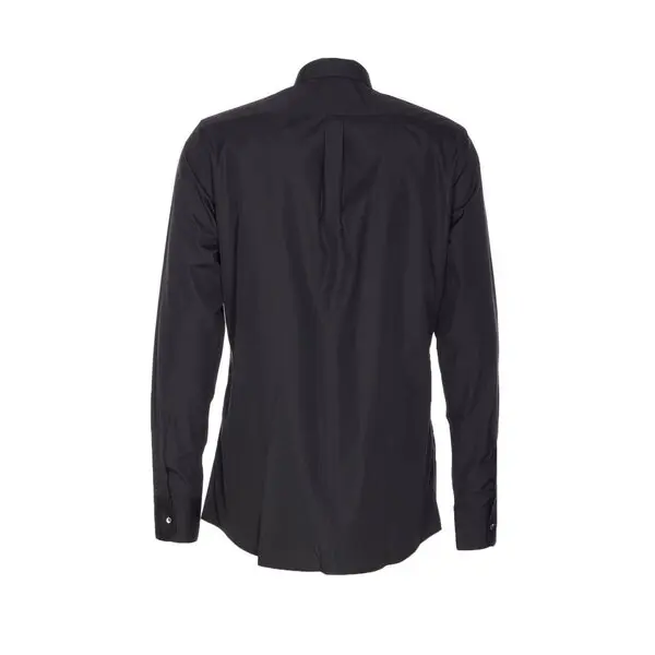 Dolce & Gabbana Stretch Cotton Gold-fit Shirt