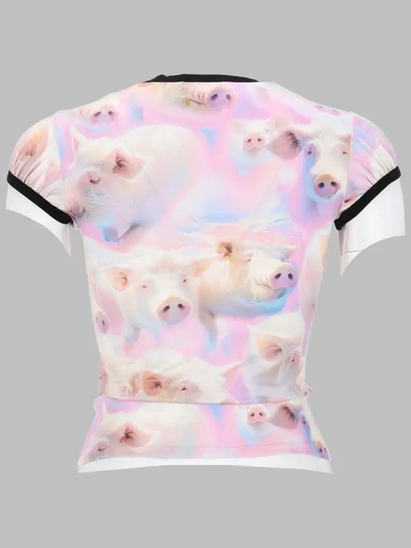 DIESEL® Printed Slim Fit T-shirt - Multicolor