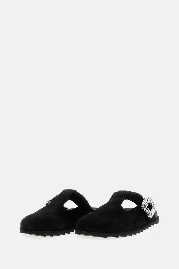 ROGER VIVIER Embellished Buckled Sandals