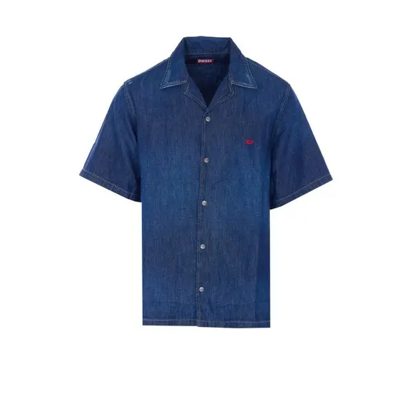 DIESEL® D-nabil-d Denim Shirt - Blue