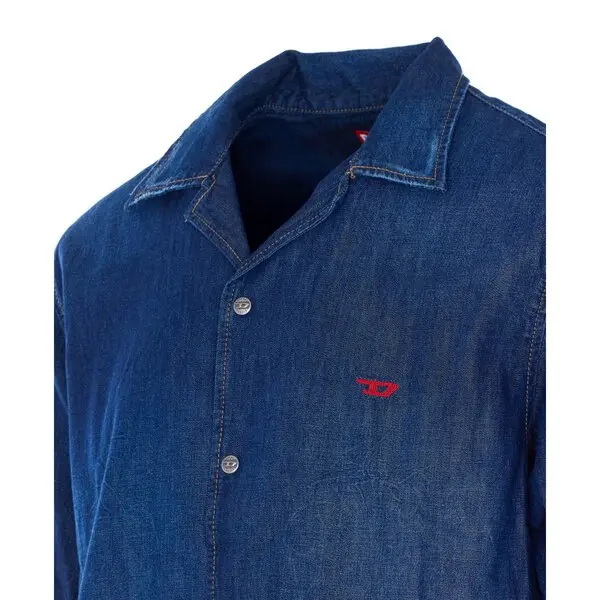 DIESEL® D-nabil-d Denim Shirt - Blue