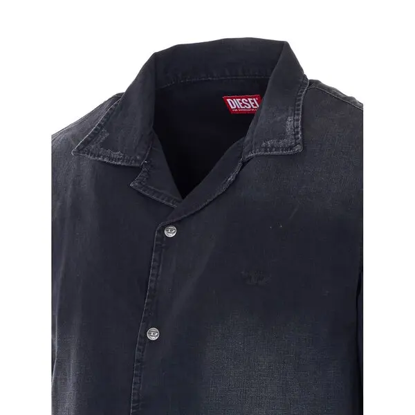 DIESEL® D-nabil-d Denim Shirt - Black
