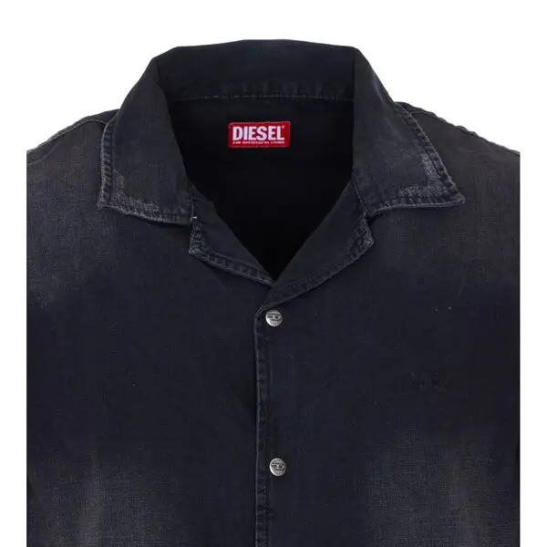 DIESEL® D-nabil-d Denim Shirt - Black