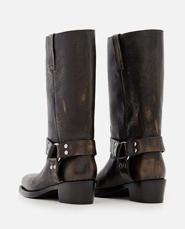 Paris Texas Roxy Brushed Boot Heel 45 - Multicolor